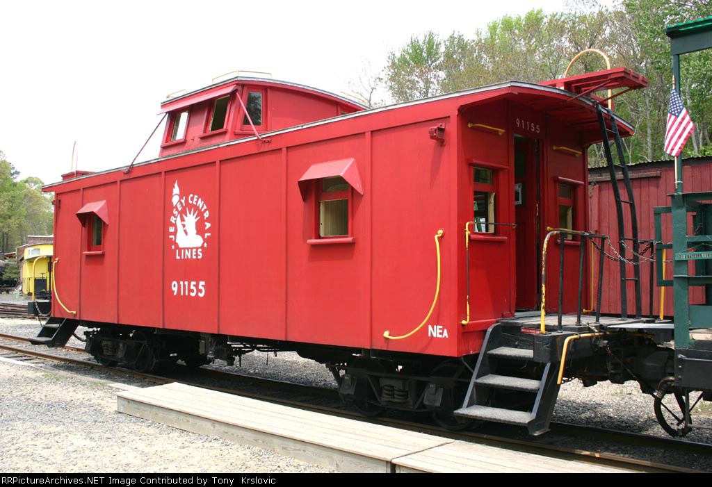 CNJ 91155 Wooden Caboose
